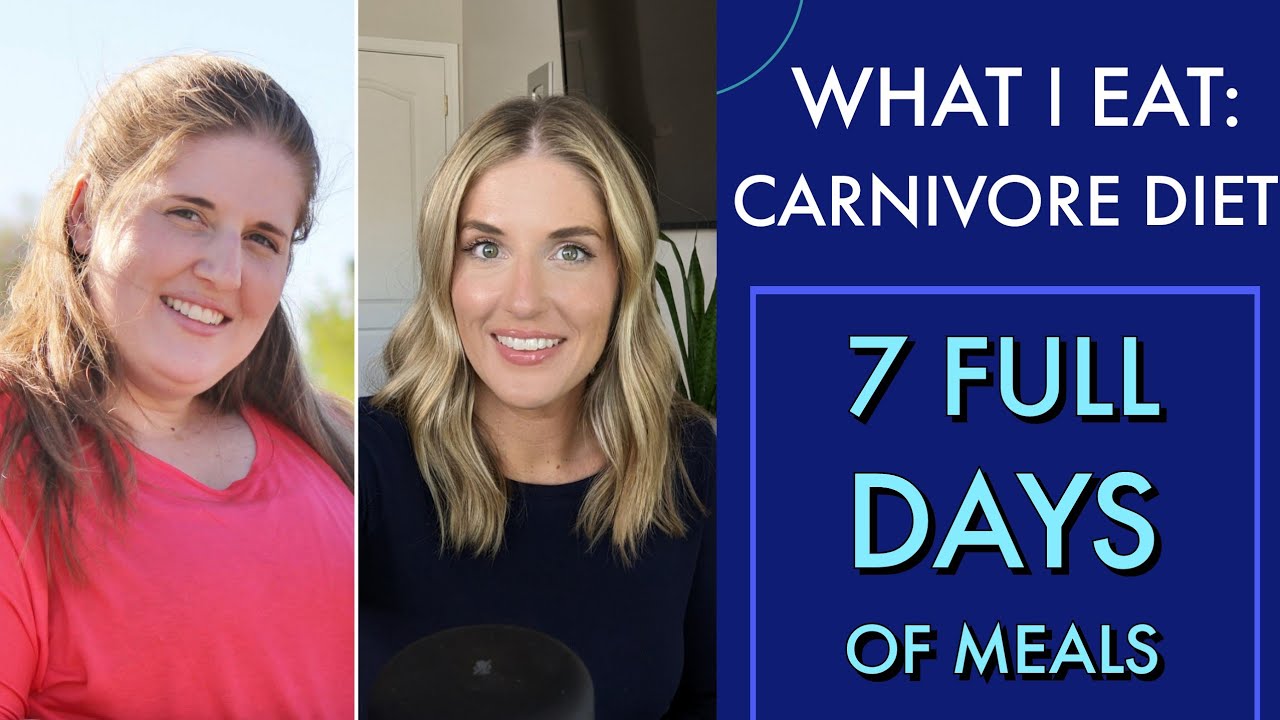 What I Eat: 7 Full Days of Eating on a Carnivore Diet - YouTube