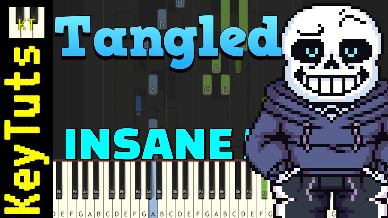 Tangled [UnderVerse] by NyxTheShield - Insane Mode [Piano Tutorial ...