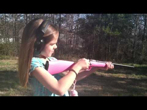 Rayanna with new pink .22