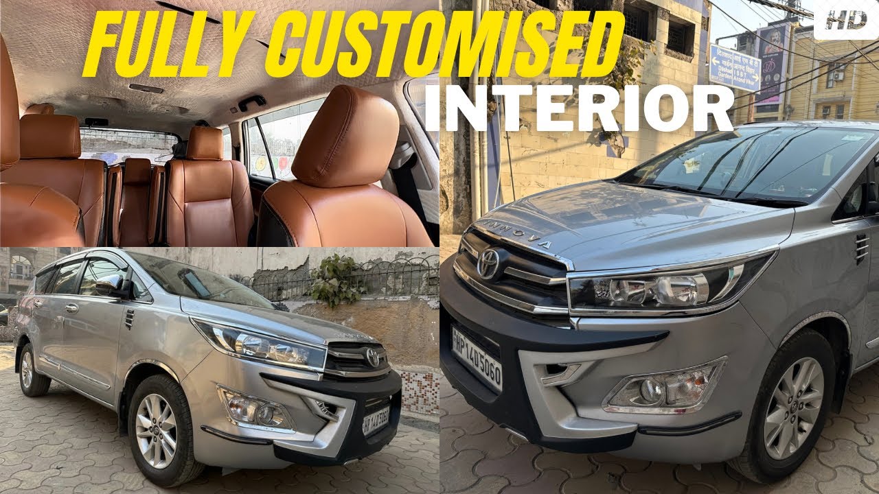 Crysta customisation | Toyota INNOVA | Amazing interior 🔥😍 - YouTube