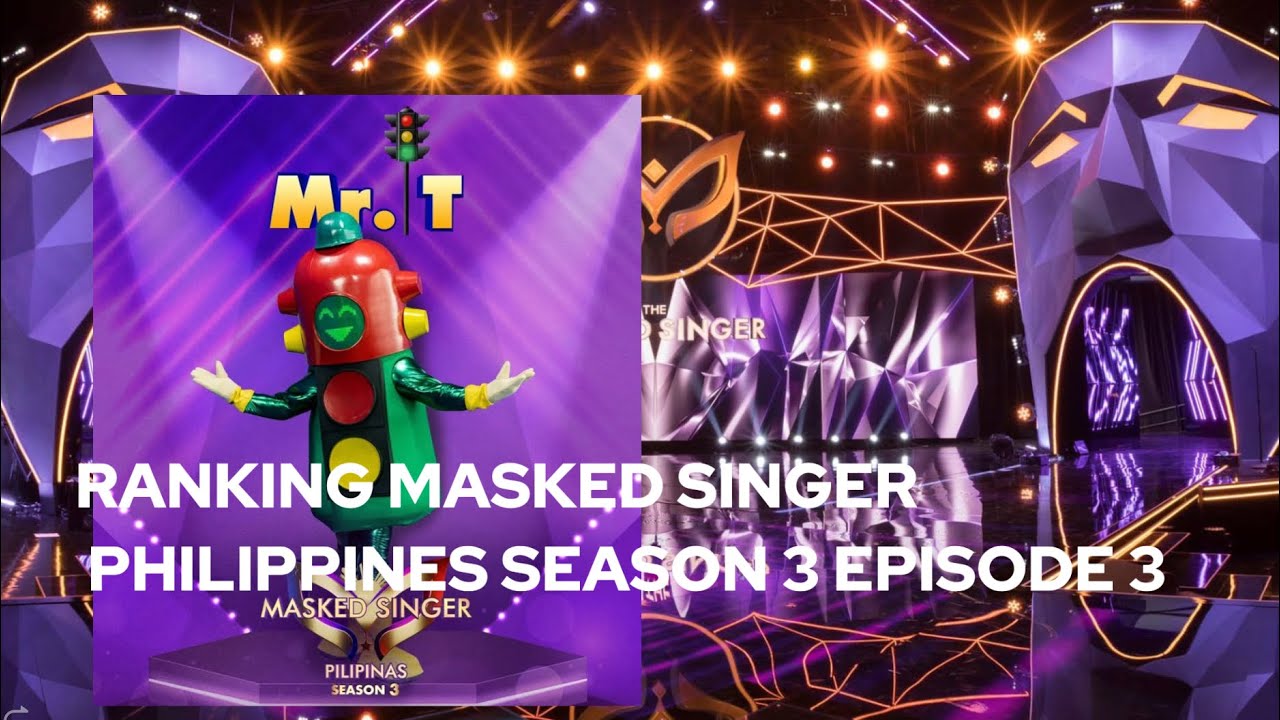 RANKING MASKED SINGER PHILIPPINES SEASON 3 EPISODE 3 - YouTube