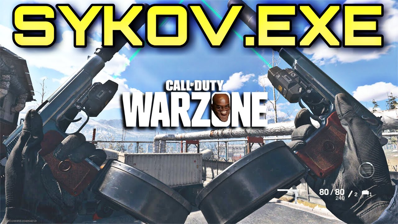 SYKOV.EXE - COD Warzone 80 Round Dual Pistols - YouTube