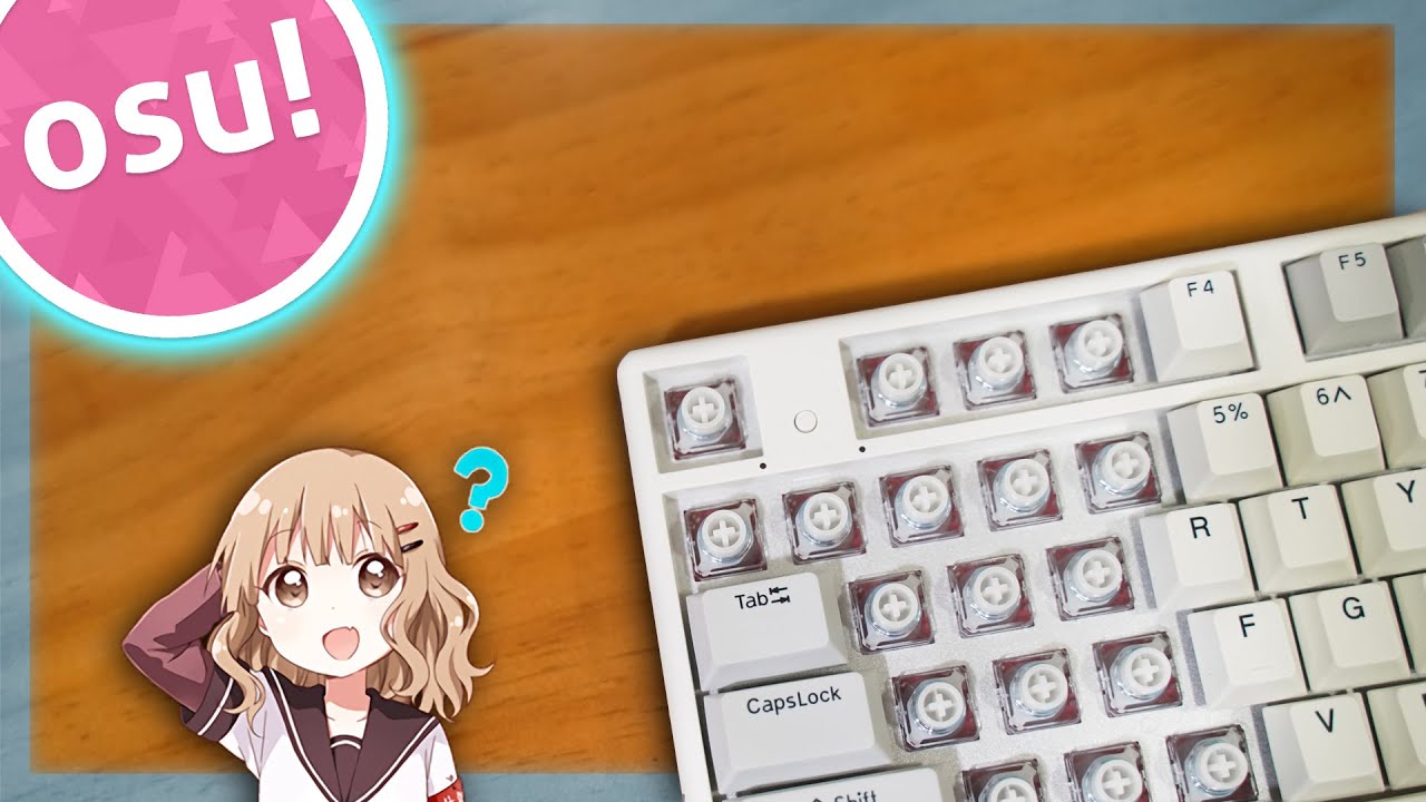 osu! with Electro-Capacitive switches? - YouTube