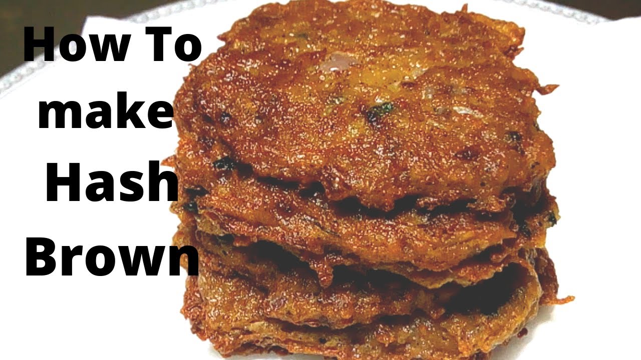 Spicy Hash Brown For Breakfast/McDonald's Hash Brown/How To Make Hash ...