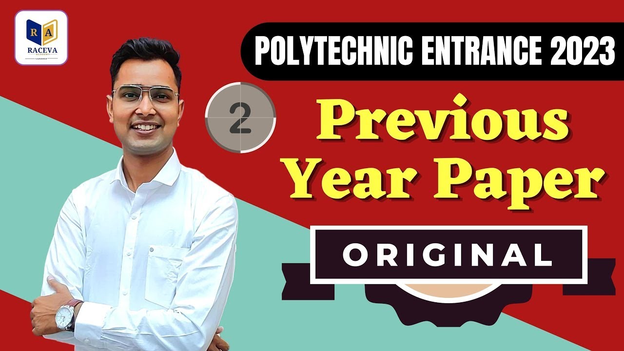 Up polytechnic previous year paper 2022 solution polytechnic 2022 paper ...