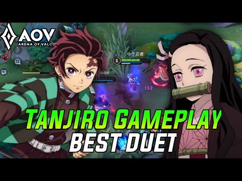 AOV : YAN/TANJIRO GAMEPLAY | BEST COMBO TANJIRO & NEZUKO - ARENA OF VALOR - YouTube