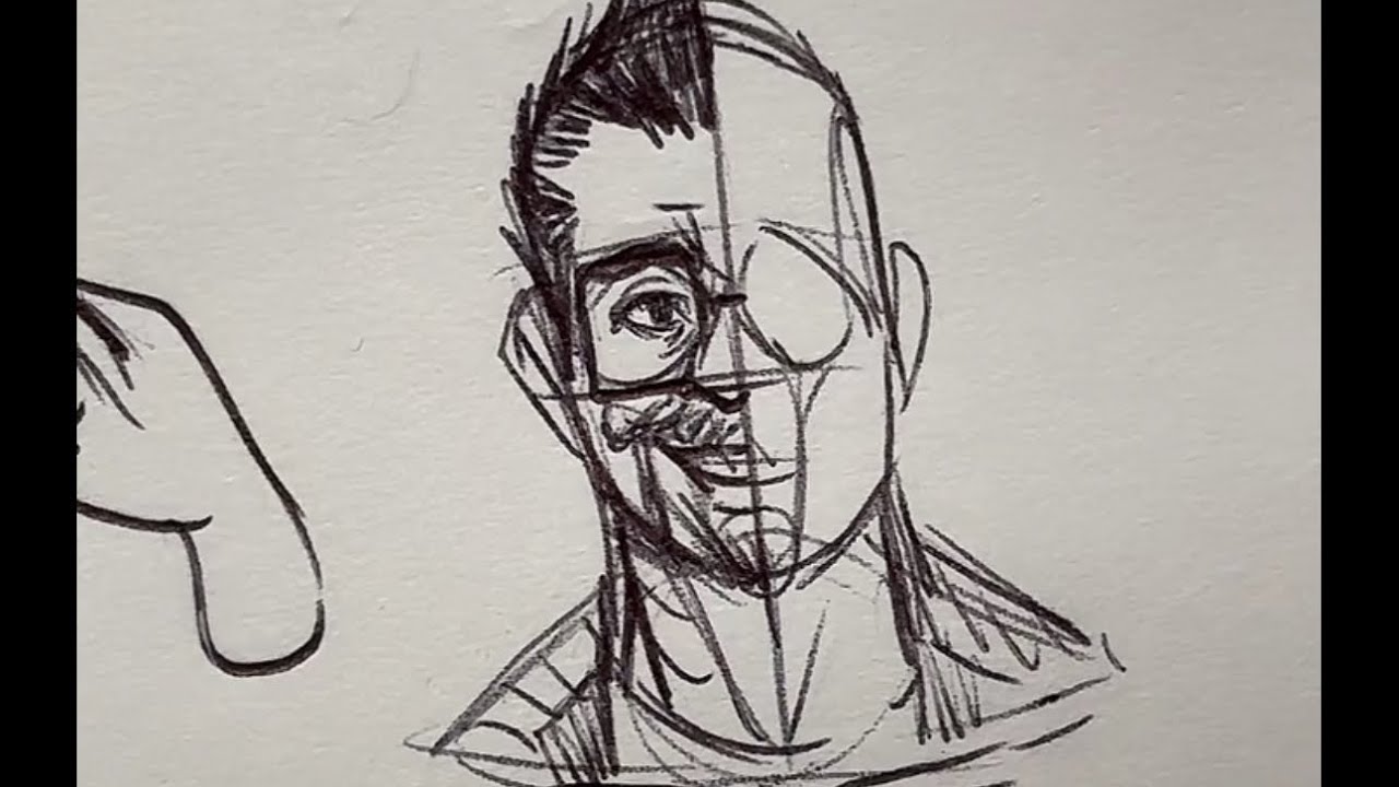 The hips the head and other fun anatomy drawing tips - YouTube