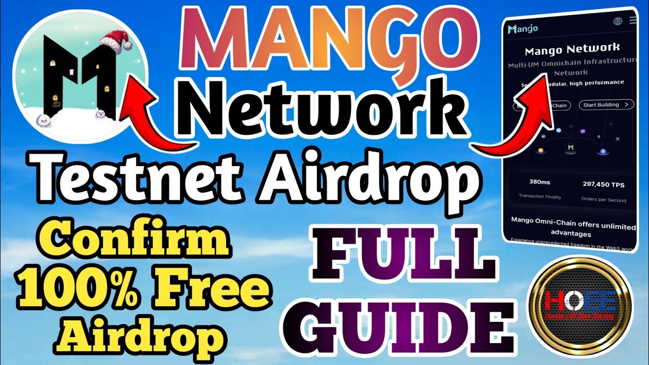 🪂 MANGO NETWORK AIRDROP FULL GUIDE/HOW TO JOIN MANGO NETWORK/MANGO WALLET CREAT/FREE ...
