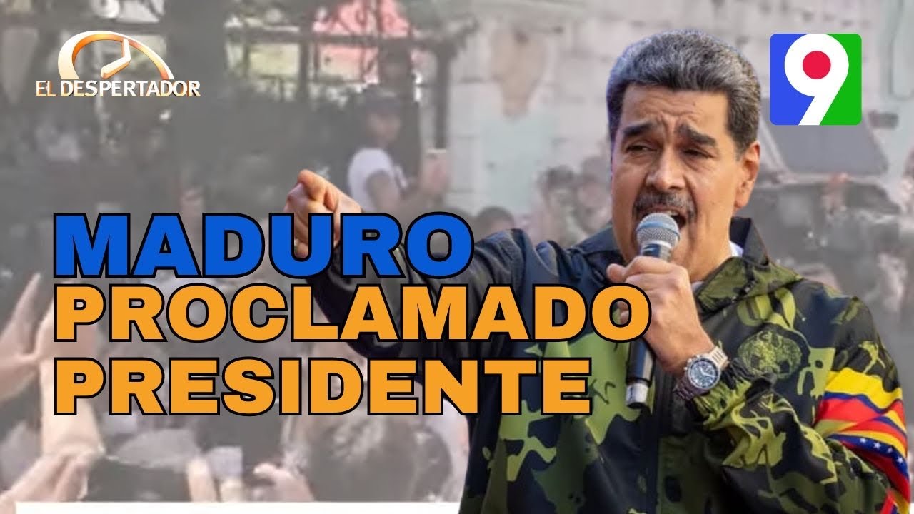 Nicolás Maduro fue proclamado presidente reelecto en Venezuela | El ...
