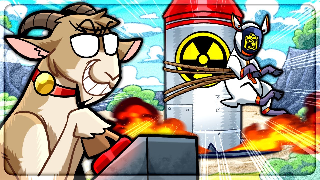 We Accidentally Launched A NUKE On Purpose in Goat Simulator 3 - YouTube
