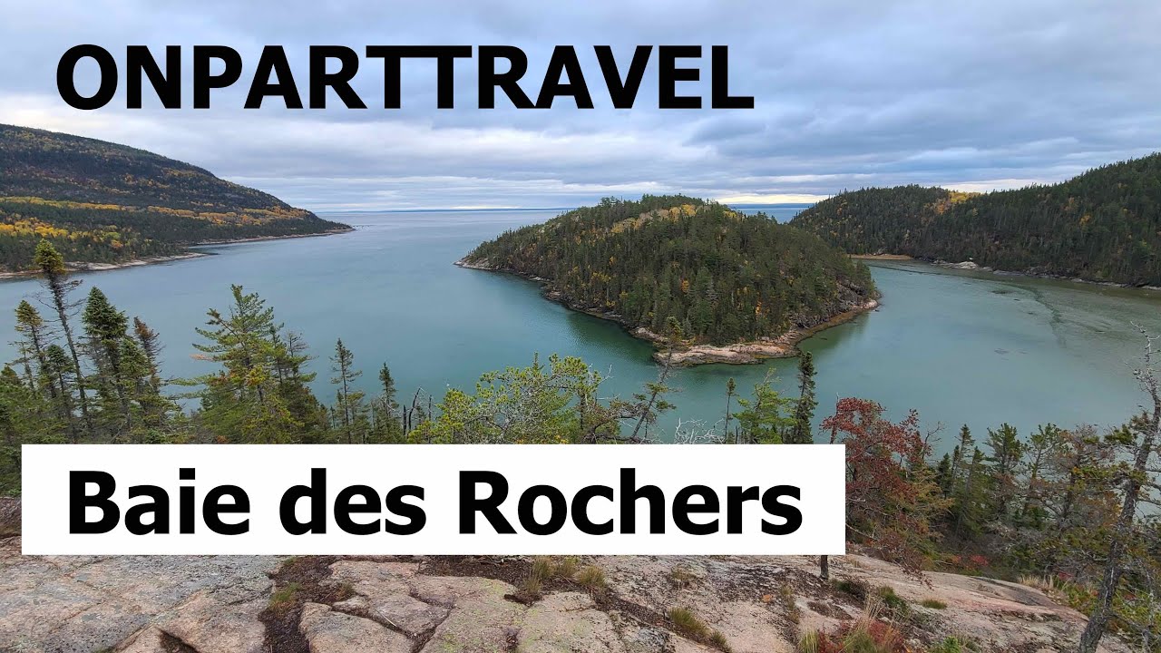 Québec Rando: La Baie des Rochers et le sentier de la coulée des mâts ...