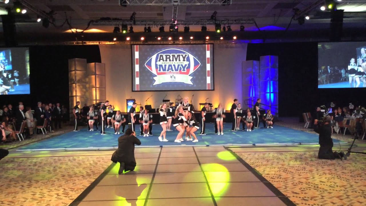 West Point Rabble Rousers Army/Navy Cheer Gala 2014 - YouTube