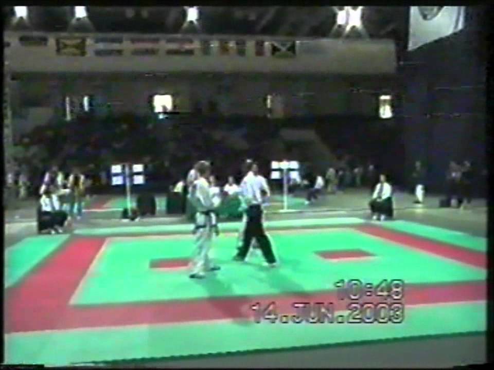 ITF World Championships 2003 -63kg Tomaz Barada Vs Patrik Carlstrom ...