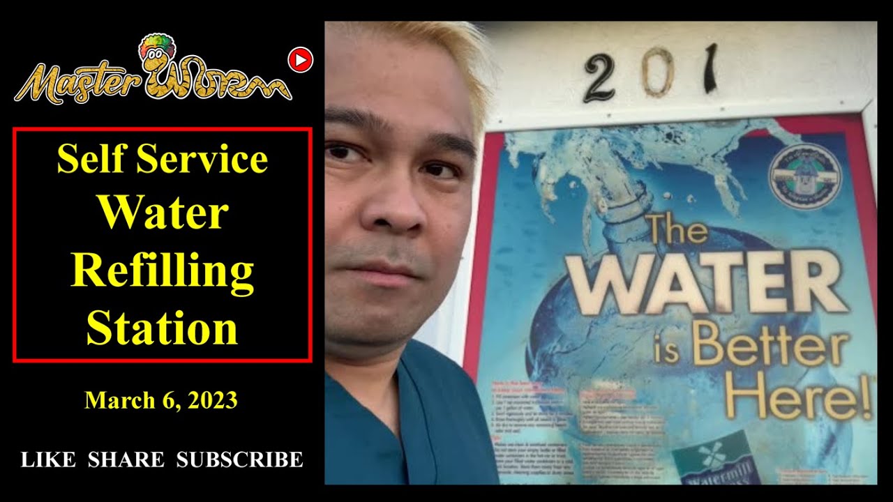SELF SERVICE WATER REFILLING STATION - YouTube