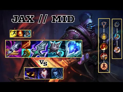 Jax mid // S13 [Asi es, yo juego luchadores en mid 😈] - YouTube