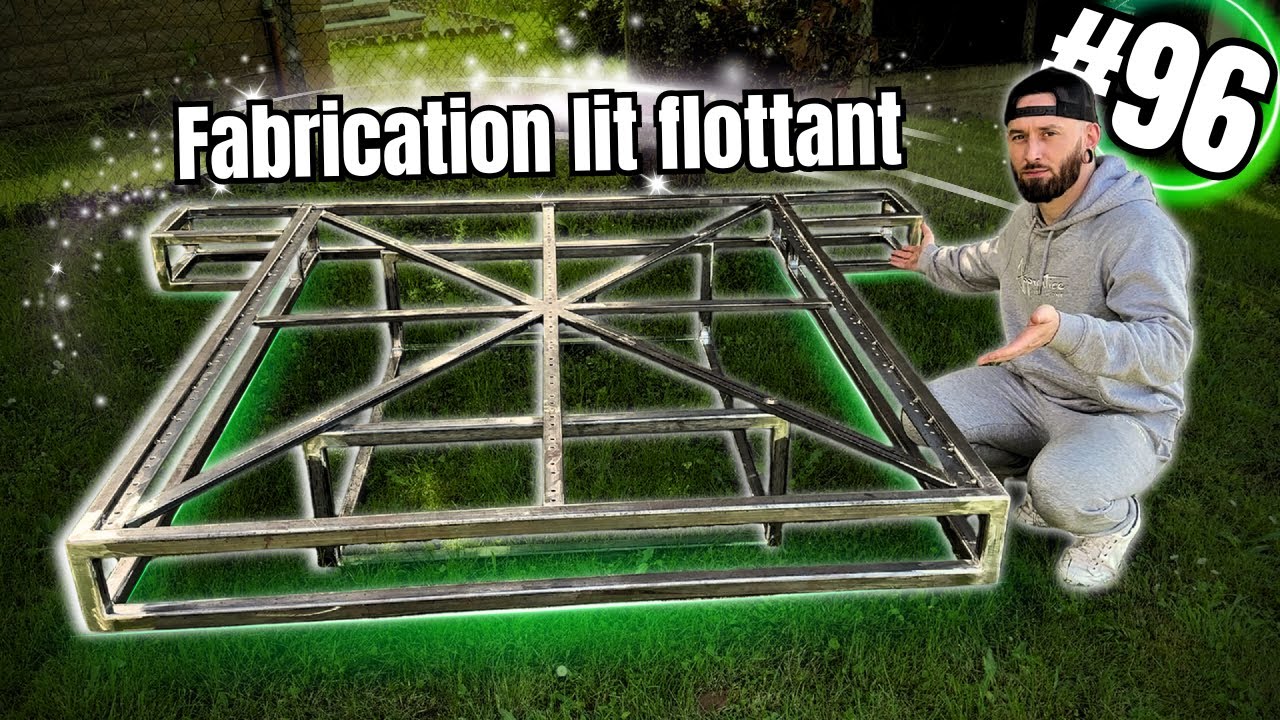 DIY Je fabrique un Lit Flottant sur mesure PARTIE 1 - #96 Rénovation ...