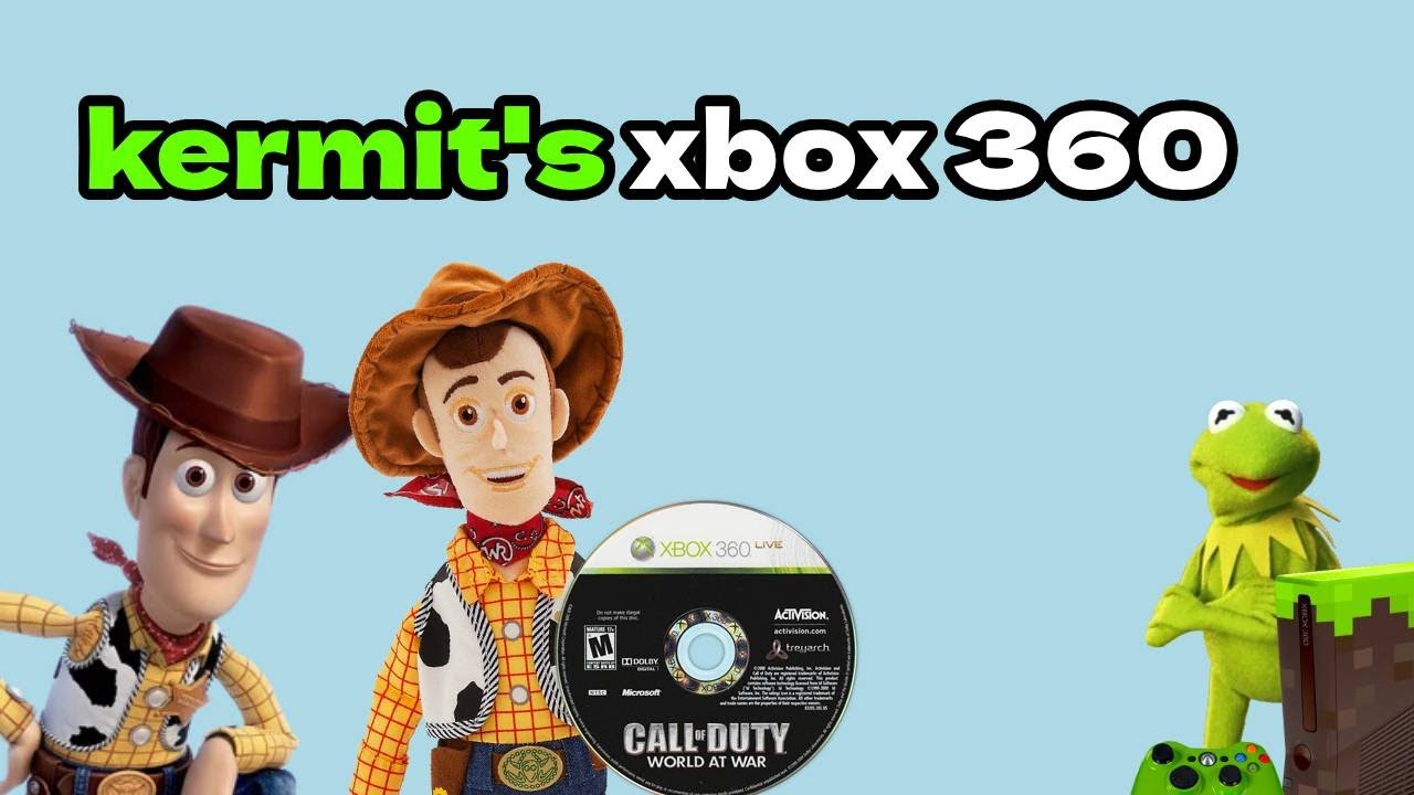 Toy society episode 3 Kermit’s Xbox 360 - YouTube