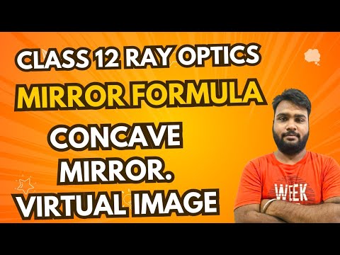 mirror formula for concave mirror for virtual image | mirror formula ...