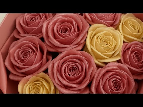 Kurdele Gül Yapımı | En Kolay El Yapımı Çiçek Modeli