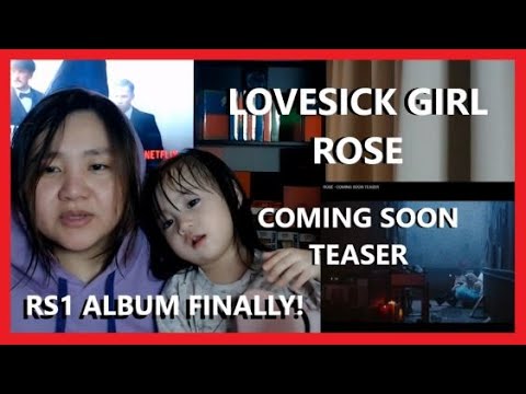 ROSÉ - COMING SOON TEASER - REACTION VIDEO - YouTube