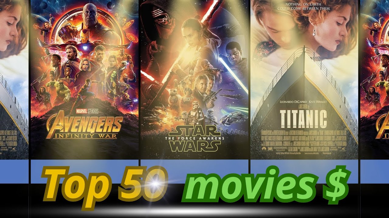 Top 50 Most Profitable Movies in History - YouTube