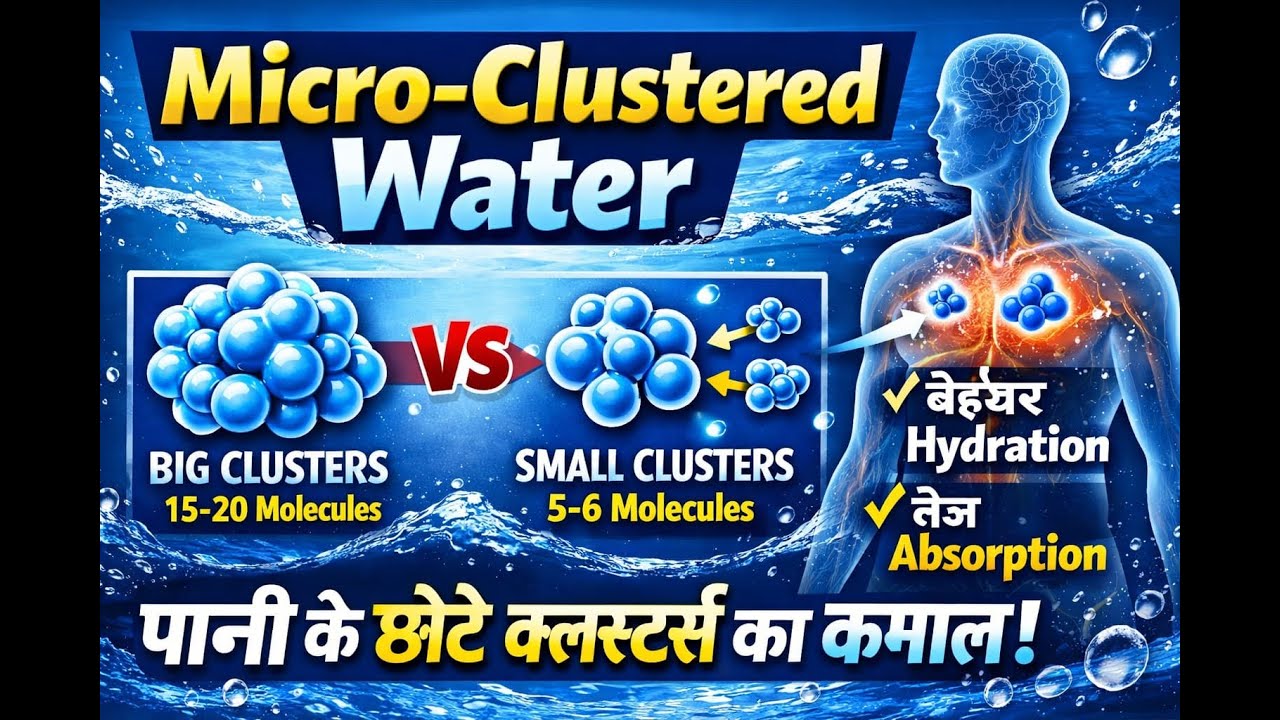 Benefits of Micro-Clustered Water | Why Smaller Water Molecules Matter ...