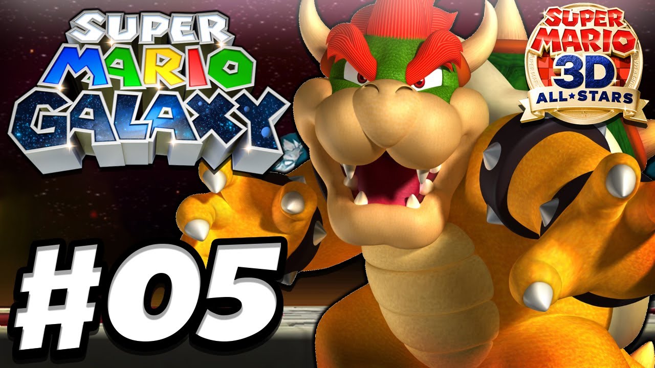 Super Mario Galaxy - Walkthrough Part 5 - Bowser's Star Reactor 100% ...
