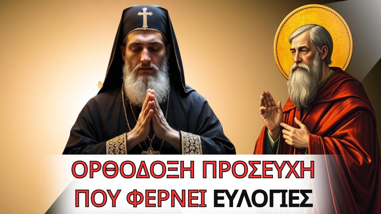 Η ΟΡΘΟΔΟΞΗ ΠΡΟΣΕΥΧΗ ΠΟΥ ΔΙΩΧΝΕΙ ΤΟ ΚΑΚΟ ΚΑΙ ΦΕΡΝΕΙ ΕΥΛΟΓΙΕΣ! - YouTube
