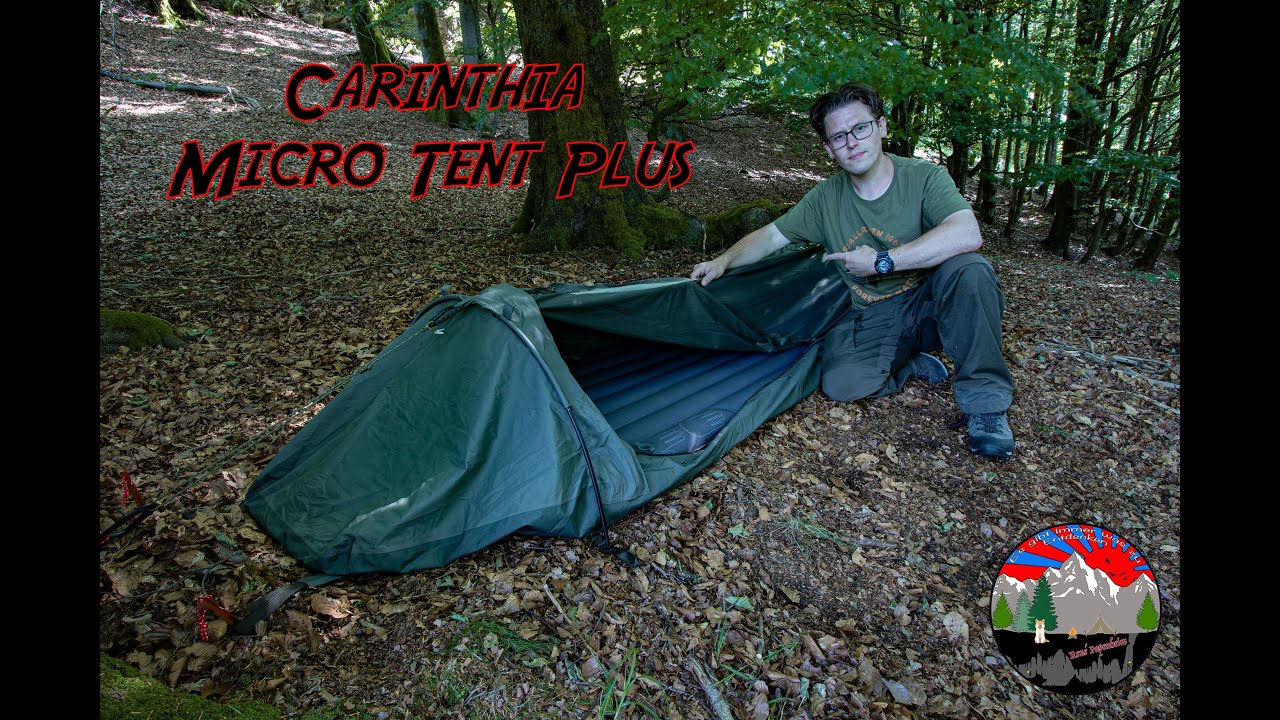 Carinthia Micro Tent Plus - YouTube