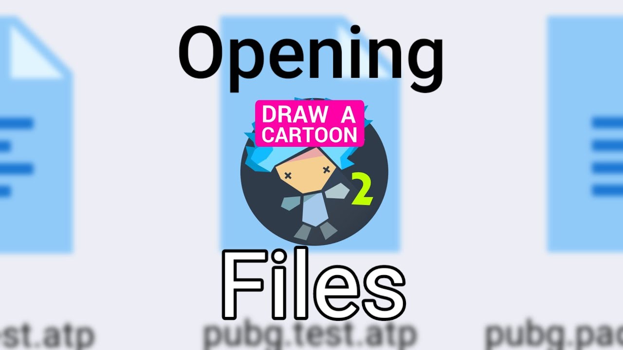 Opening drawing cartoons 2 files tutorial, and are they safe? - YouTube
