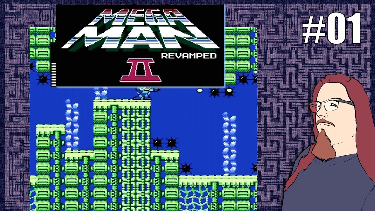 #01 - Slightly Different Game | Wulfon Plays Megaman 2 Revamped (NES ...
