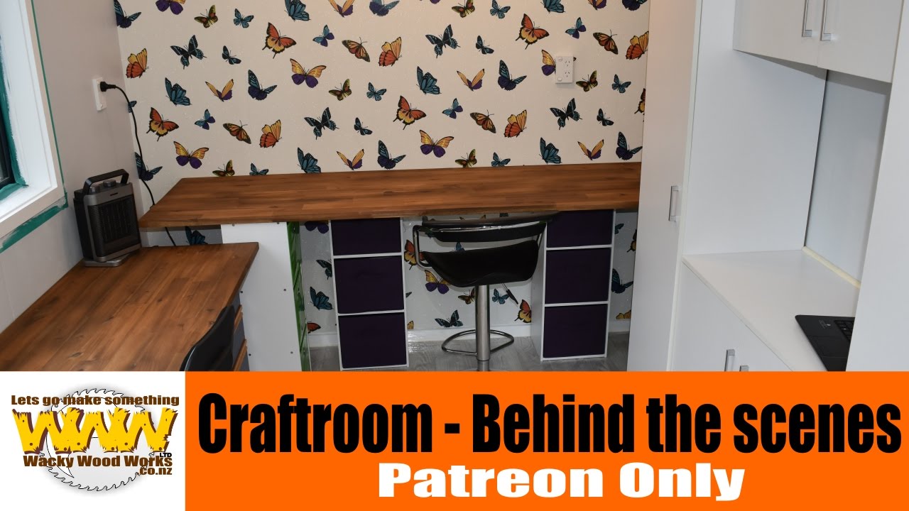 Behind the Scenes Craftroom - Wacky Wood Works. - YouTube