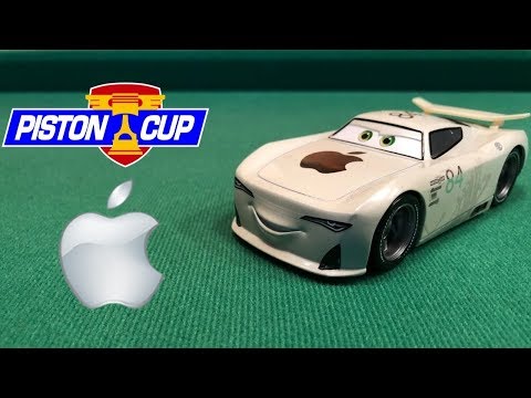 Disney Store Cars 3 J.P Drive #84 Apple Next-Gen Die-cast Review