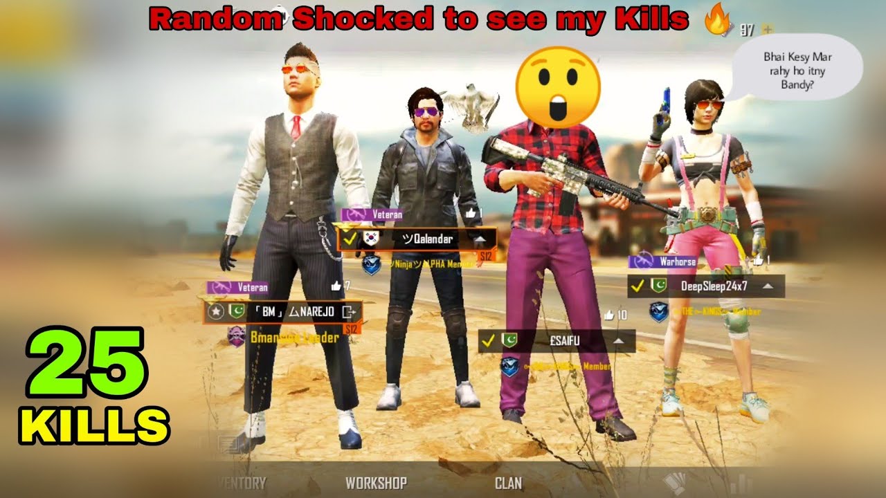 JOINING RANDOM PAKISTANI AND THEY SHOCKED | Pubg Mobile - YouTube