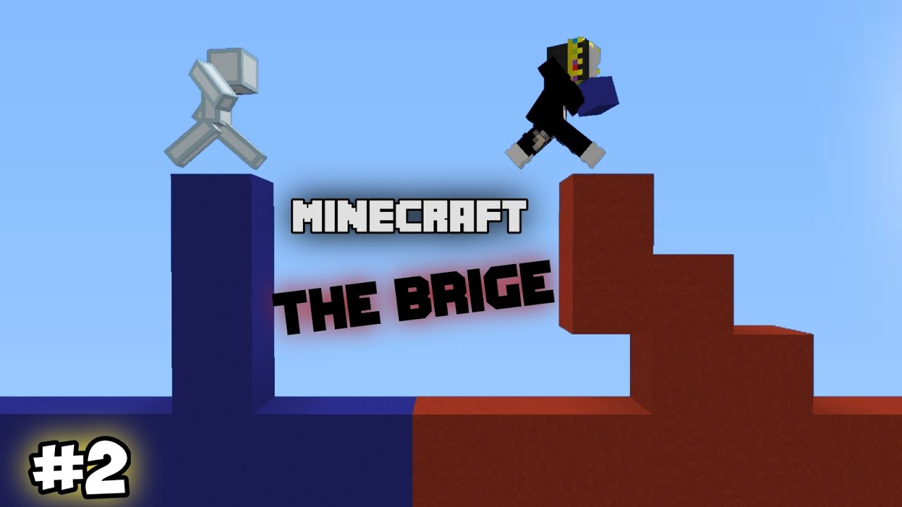 I play minecraft the bridge game. - YouTube