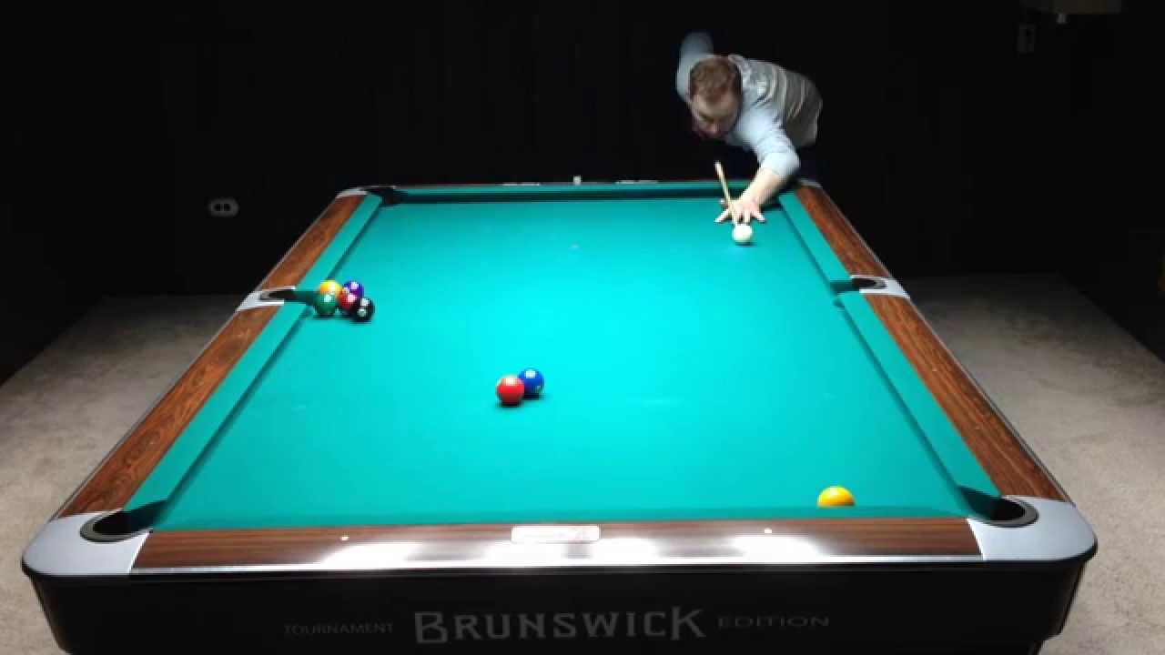 Running a Rack of Nine Ball with Style - YouTube