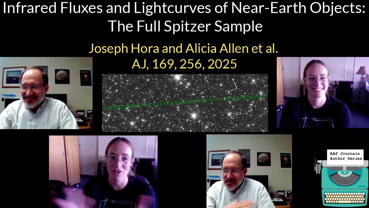 AAS Journal Author Series: Joseph Hora and Alicia Allen on 2025AJ ...