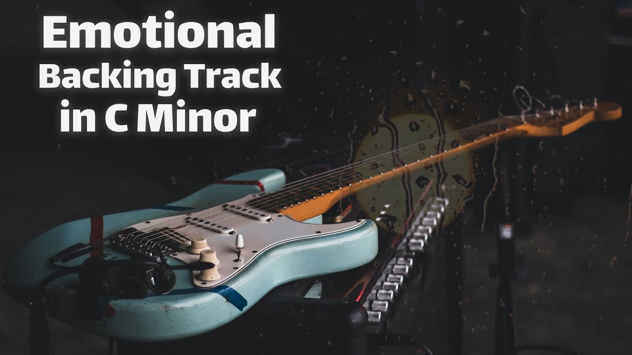 Melodic Rock Backing Track in C Minor - YouTube