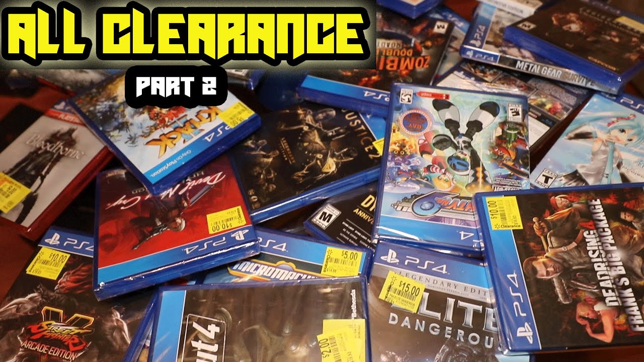 WALMART CLEARANCE VIDEO GAME DEALS COLLECTION | RETAIL ARBITRAGE | PART ...