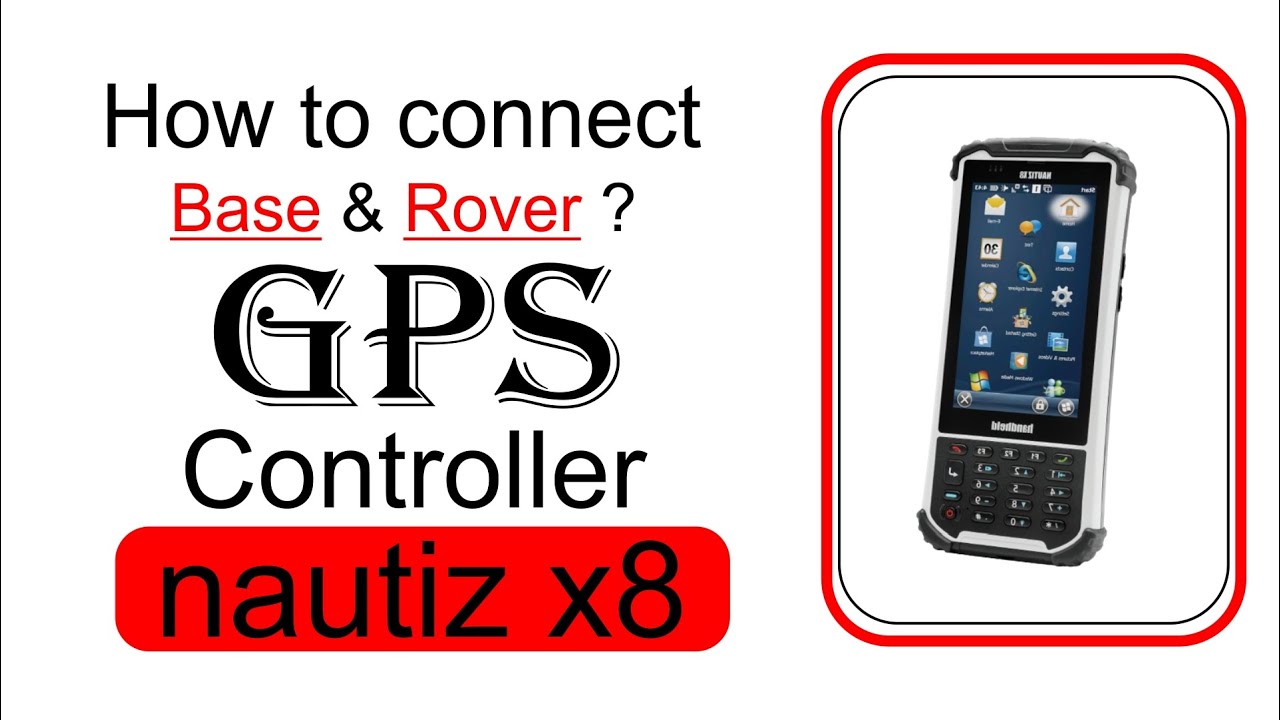 How to Connect Base and rover Connect with controller? - YouTube