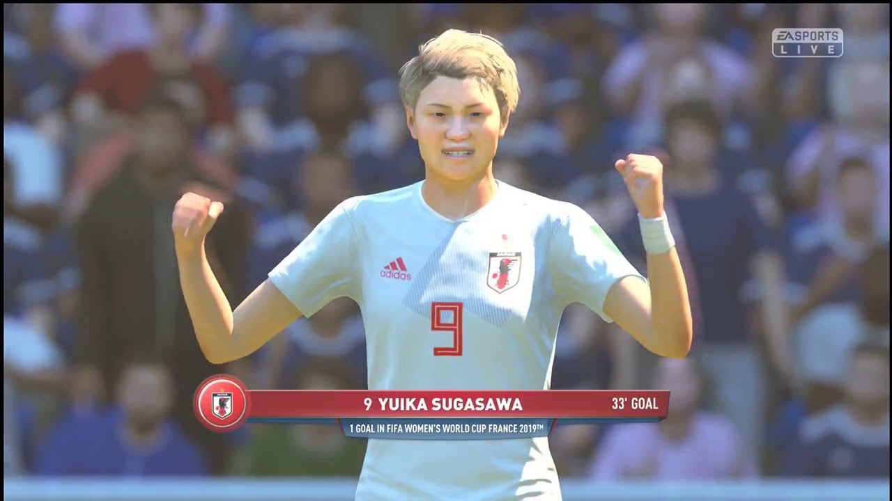(Japan Scotland) (FIFA 19 Women's World Cup France) EA SPORTS 2019 ...