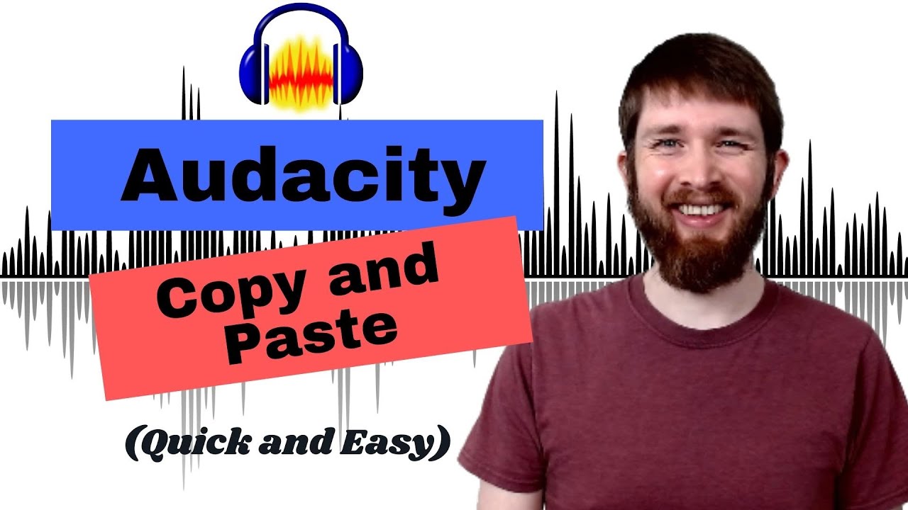 Audacity How to Copy and Paste, Easily Duplicate Any Section of Your Recording, Also Cut and ...