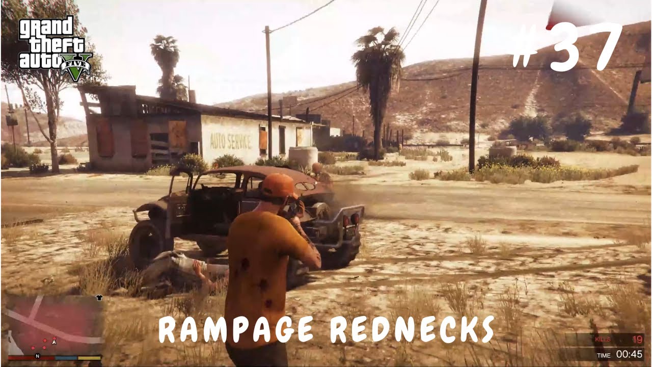 RAMPAGE REDNECKS | GTA V GAMEPLAY - YouTube