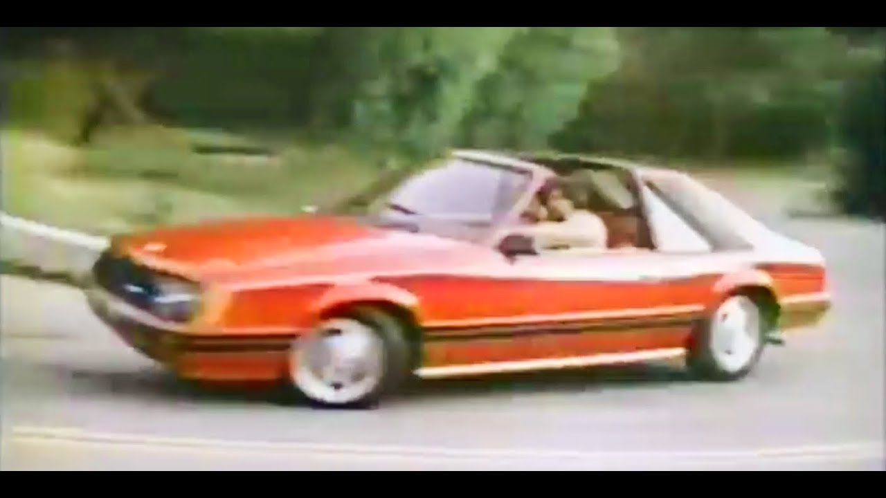 1981 Ford Mustang commercial - YouTube