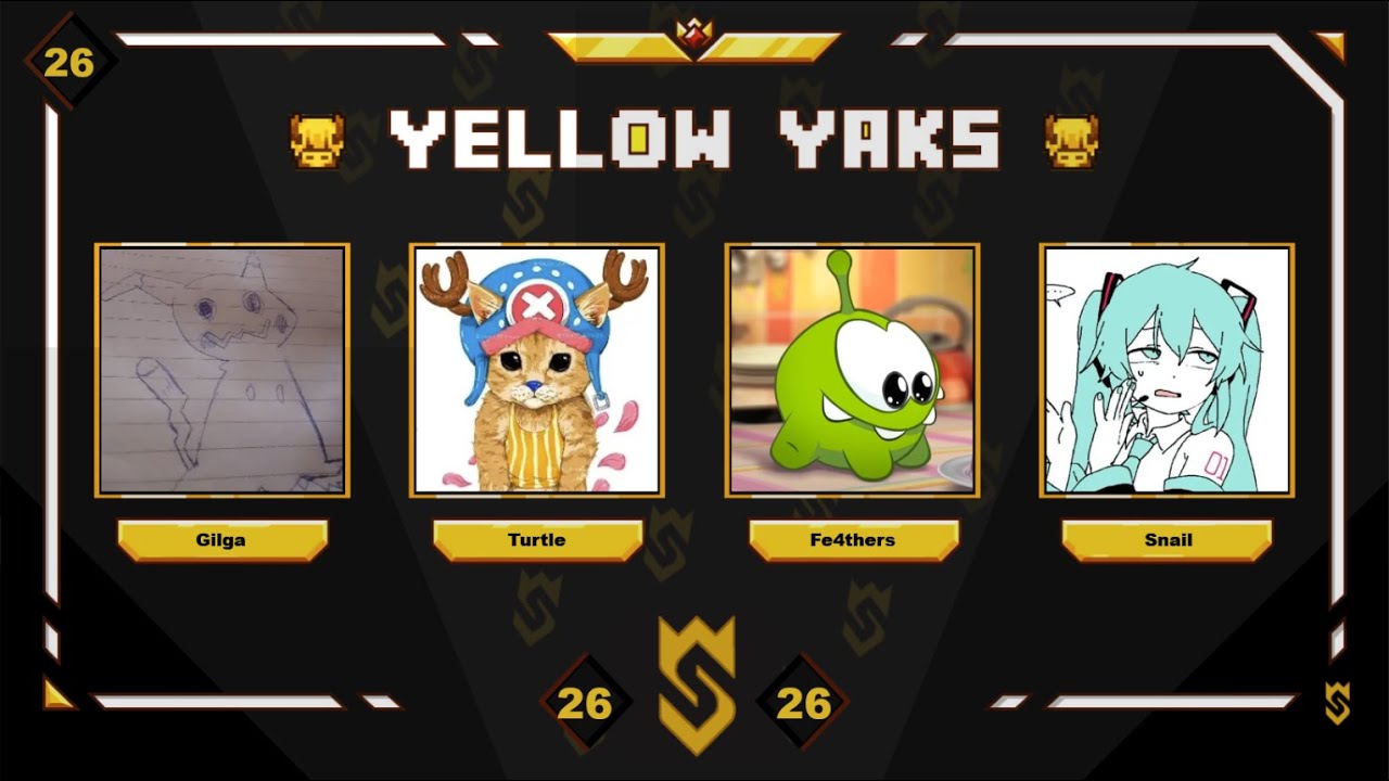 Showdown 26 Yellow Yeeks Fe4thers POV, Basketballer Teamo - YouTube