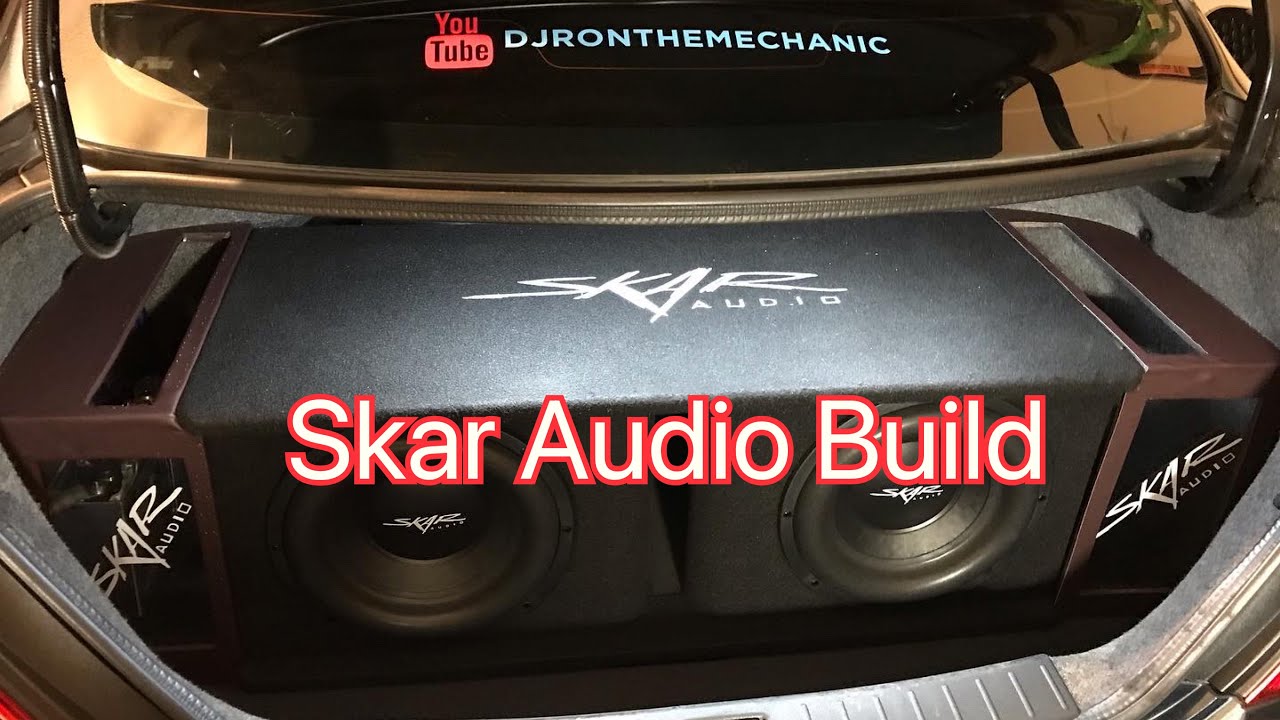 Skar Audio SDR 12’s build finished with a Bass Test - YouTube