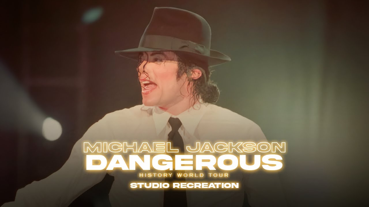 Michael Jackson - Dangerous | HIStory World Tour (Studio Recreation ...