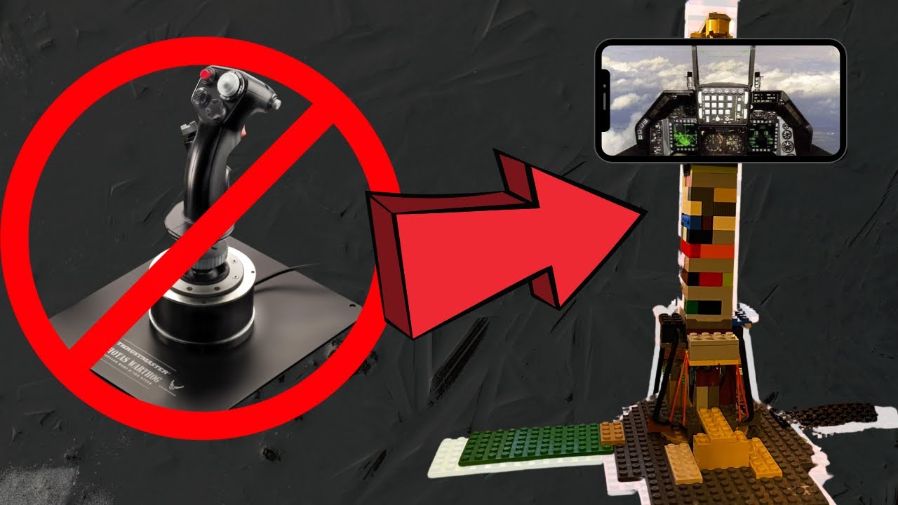 Make Mobile Flight Simulators Fun Again? | Lego Yoke 0.2 | Instructions ...