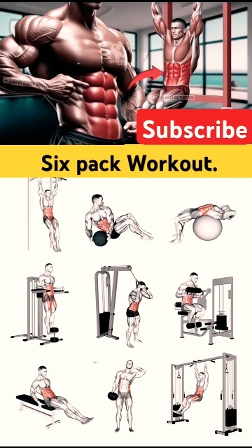 Six pack abs workout at gym. || #sixpackworkout #absworkout # ...