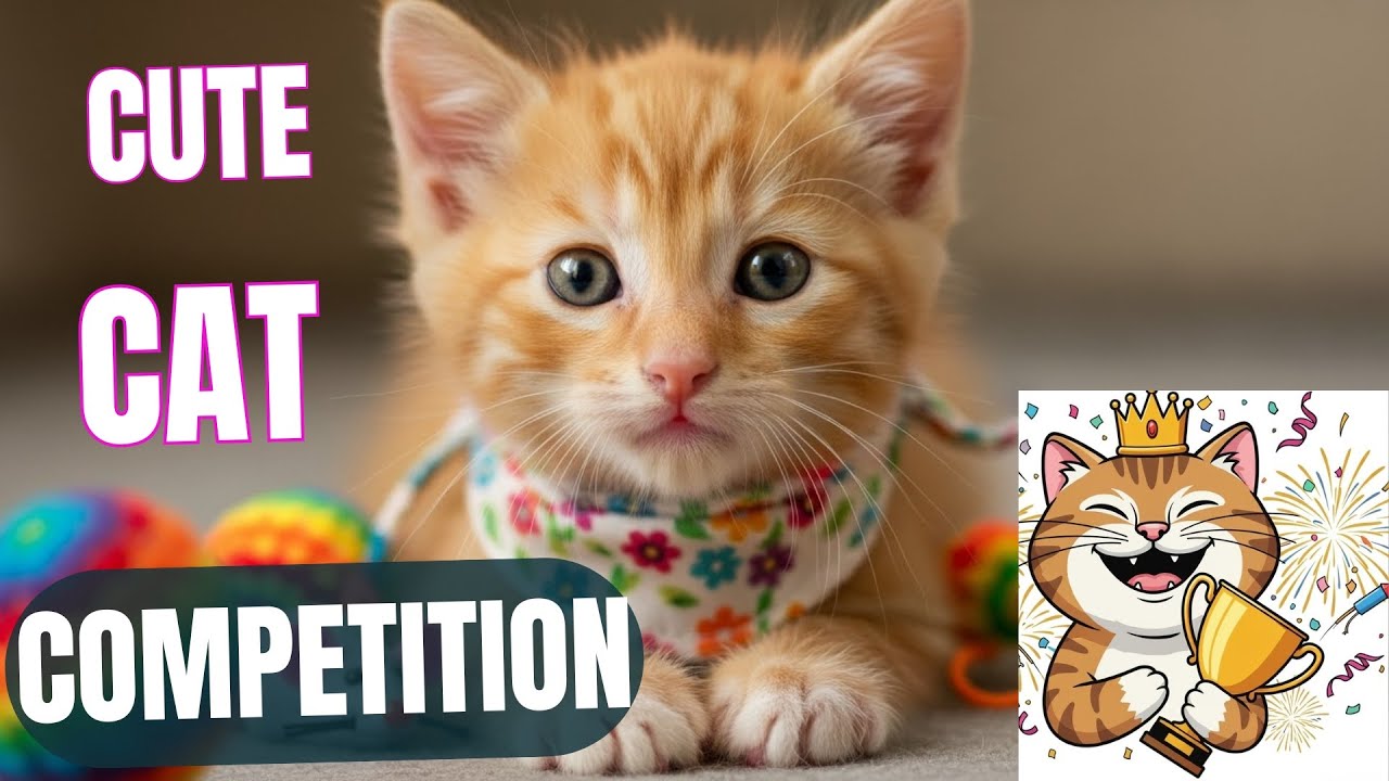 Cutest Cat Competition | Most Beautiful Cats | 最可爱猫咪大赛 - YouTube